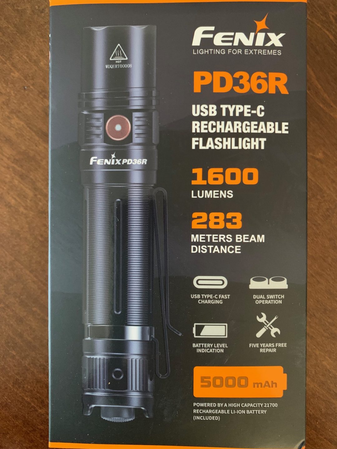 Fenix PD36R Rechargeable Flashlight Review | Gun Reviews | Tactical Gun ... Fenix PD36R Rechargeable Flashlight Review | Gun Reviews | Tactical Gun ...
